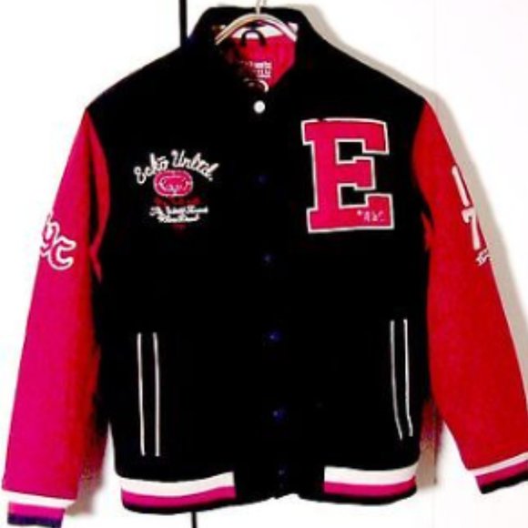 Ecko Unlimited | Jackets & Coats | Vtg Red Black Ecko Unltd 972 Nyc ...